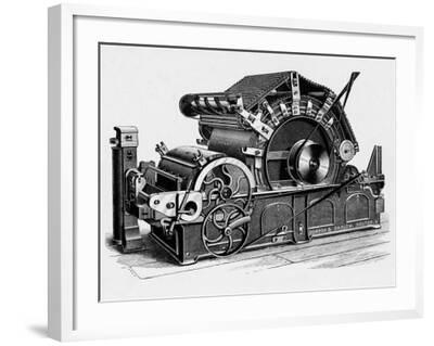 'Mechanical Printing Press' Photographic Print | AllPosters.com