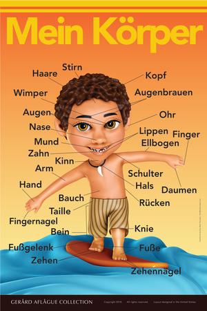 'Mein Körper - My Body (Surfer Boy) in German' Photo - Gerard Aflague ...