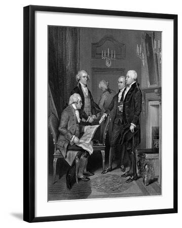 'Members of First Cabinet of First US President George Washington ...