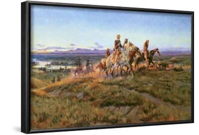 'Men of the Open Range' Art - Charles Marion Russell | AllPosters.com