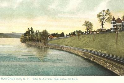 'Merrimack River, Manchester, New Hampshire' Posters | AllPosters.com