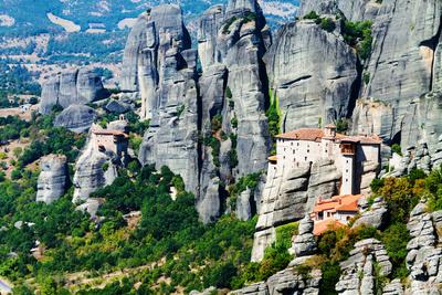 'Meteora Monasteries, Greece, Horizontal Shot' Photographic Print ...