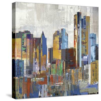 'Metropolitan Skyline' Stretched Canvas Print - Paul Duncan ...
