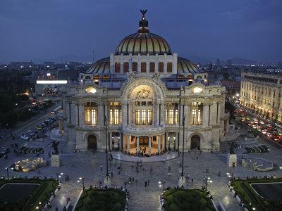 'Mexico City, Palacio De Bellas Artes Is the Premier Opera House of ...