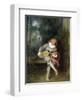 'Mezzetin' Photographic Print - Jean-Antoine Watteau | AllPosters.com