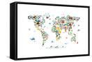 'Animal Map of the World' Posters - Michael Tompsett | AllPosters.com