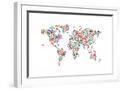 'Cats Map of the World Map' Art - Michael Tompsett | AllPosters.com