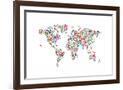 'Cats Map of the World Map' Art - Michael Tompsett | AllPosters.com