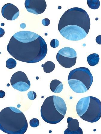 'Ultramarine Orbs II' Posters - Michael Willett | AllPosters.com