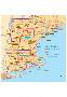 'Michelin Official New England Map Art Print Poster' Posters ...