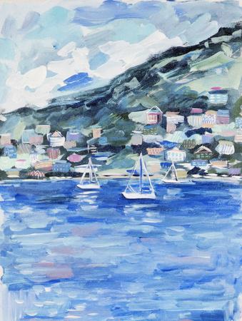 'Sailing in St. Lucia' Prints - Michelle Brunner | AllPosters.com