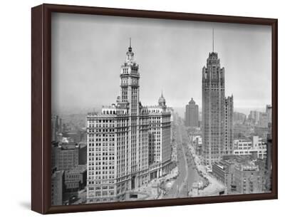 'Michigan Avenue View in Chicago, Ca. 1925' Photographic Print ...