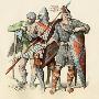 'Middle Ages: Knights in Battle Armor from the Time of the Norman ...