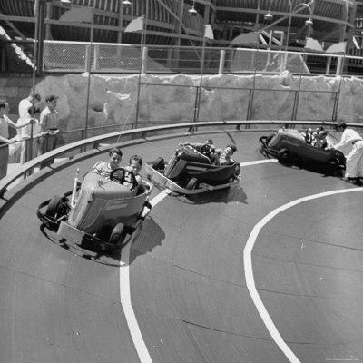 'Midget Racing Cars at New York World's Fair' Photographic Print ...