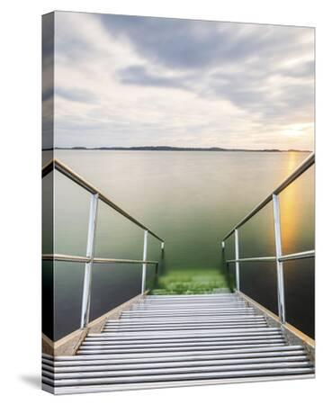 'Steps Into The Unknown' Stretched Canvas Print - Mikael Svensson ...