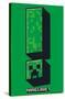 'Minecraft - Creeper Symbol' Stretched Canvas Print | AllPosters.com