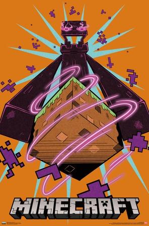 'Minecraft - Enderman' Prints - Trends International | AllPosters.com