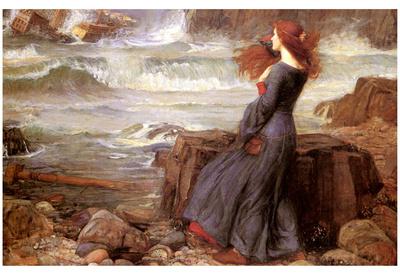 'Miranda the Tempest' Posters - John William Waterhouse | AllPosters.com