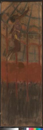 'Miss La La at the Cirque Fernando (Oil & Pastel on Canvas)' Giclee ...