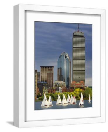 'Mit Sailing Team Practicing in Charles River, Boston, Massachusetts ...
