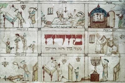 'Mizrah, Manuscript, Germany' Giclee Print | AllPosters.com