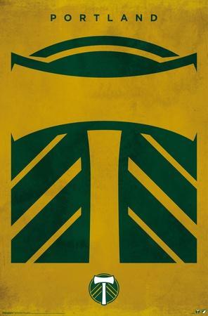 'MLS Portland Timbers - Logo 25' Prints | AllPosters.com