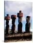 'Moais Naunau, Wearing Hats, Monolithic Human Figures Wearing Hats ...