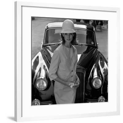 'Model and Car, 1960s' Giclee Print - John French | AllPosters.com