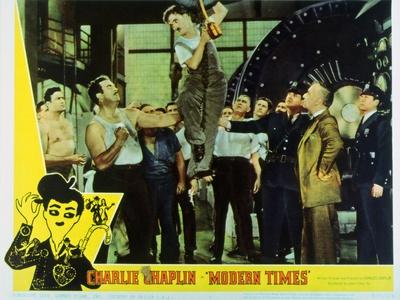 Charlie Chaplin Modern Times Poster