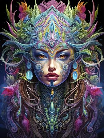 'DMT Art 1' Giclee Print - Momart | AllPosters.com