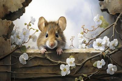 'Mouse In The Wall (8)' Giclee Print - Momart | AllPosters.com