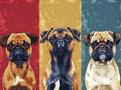 Pug Poster Giclee Print - Momart | AllPosters.com