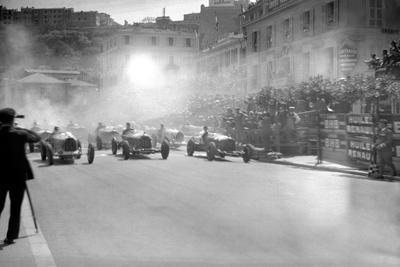 Monaco Gp Start, 1950 (Photo) Giclee Print | AllPosters.com