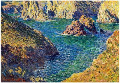 'Monet Port-Donnant Art Print Poster' Print | AllPosters.com
