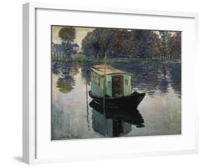 'Monet's Studio-Boat, 1874' Giclee Print - Claude Monet | AllPosters.com