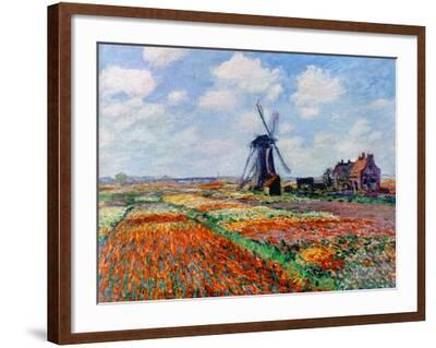 'Monet: Tulip Fields, 1886' Giclee Print - Claude Monet | AllPosters.com