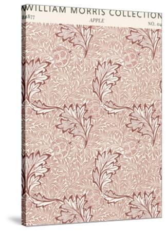 'Morris Collection - Apple' Stretched Canvas Print - The Drammis ...