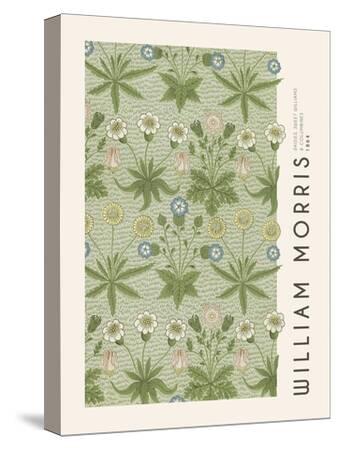 'Morris Collection - Daisy' Stretched Canvas Print - The Drammis ...