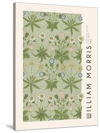 'Morris Collection - Daisy' Stretched Canvas Print - The Drammis ...