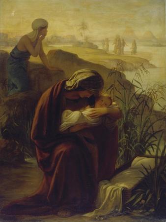 'Moses and His Mother' Giclee Print - Philipp Veit | AllPosters.com