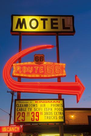 'Motel Route' Giclee Print - Alan Copson | AllPosters.com