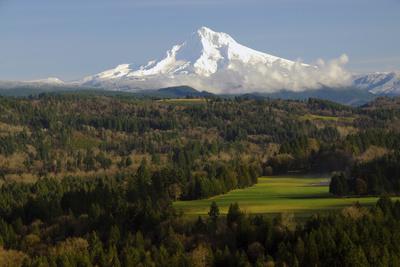 'Mount Hood, Jonsrud Viewpoint, Sandy, Oregon, USA' Photographic Print ...