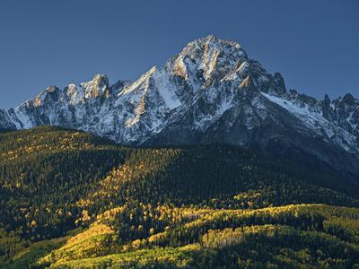 'Mount Sneffels with Snow in the Fall' Photographic Print - James Hager ...