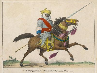 'Mounted Warrior from Bornu, Nigeria' Prints | AllPosters.com