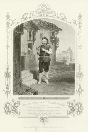 'Mr Buckstone as Launcelot Gobbo, the Merchant of Venice' Giclee Print ...