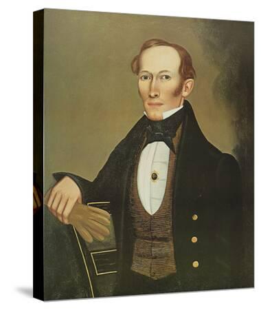 'Mr. Pearce' Stretched Canvas Print - Erastus Salisbury Field ...