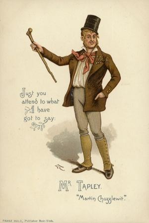 'Mr Tapley, from Martin Chuzzlewit' Giclee Print | AllPosters.com