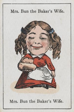 Mrs Bun the Baker's Wife, from "Happy Families" | AllPosters.com