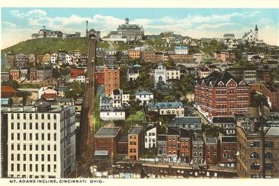 'Mt. Adams Incline, Cincinnati, Ohio' Prints | AllPosters.com
