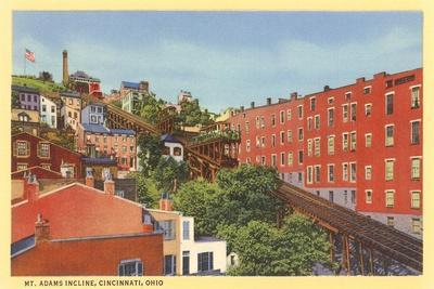 'Mt. Adams Incline, Cincinnati, Ohio' Prints | AllPosters.com